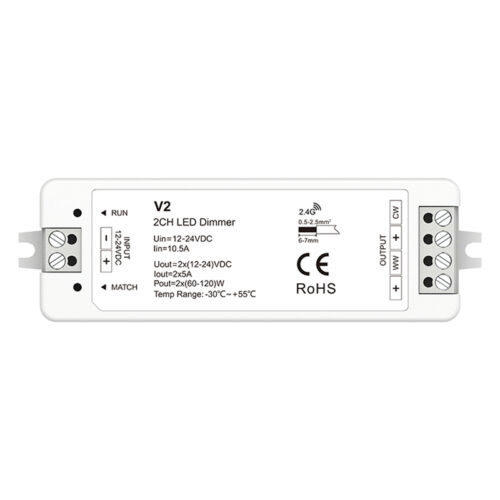 RF 2.4G CCT Dual Color LED Controller Kit V2 & V2-L - SHENZHEN TIMES ...